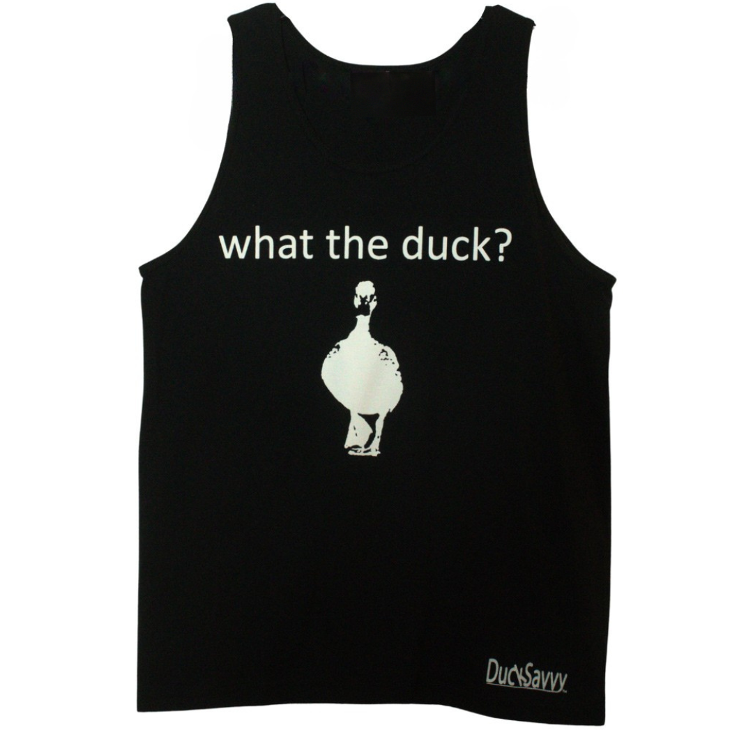 what the duck? (Tank top) – The Boston T-Shirt Party